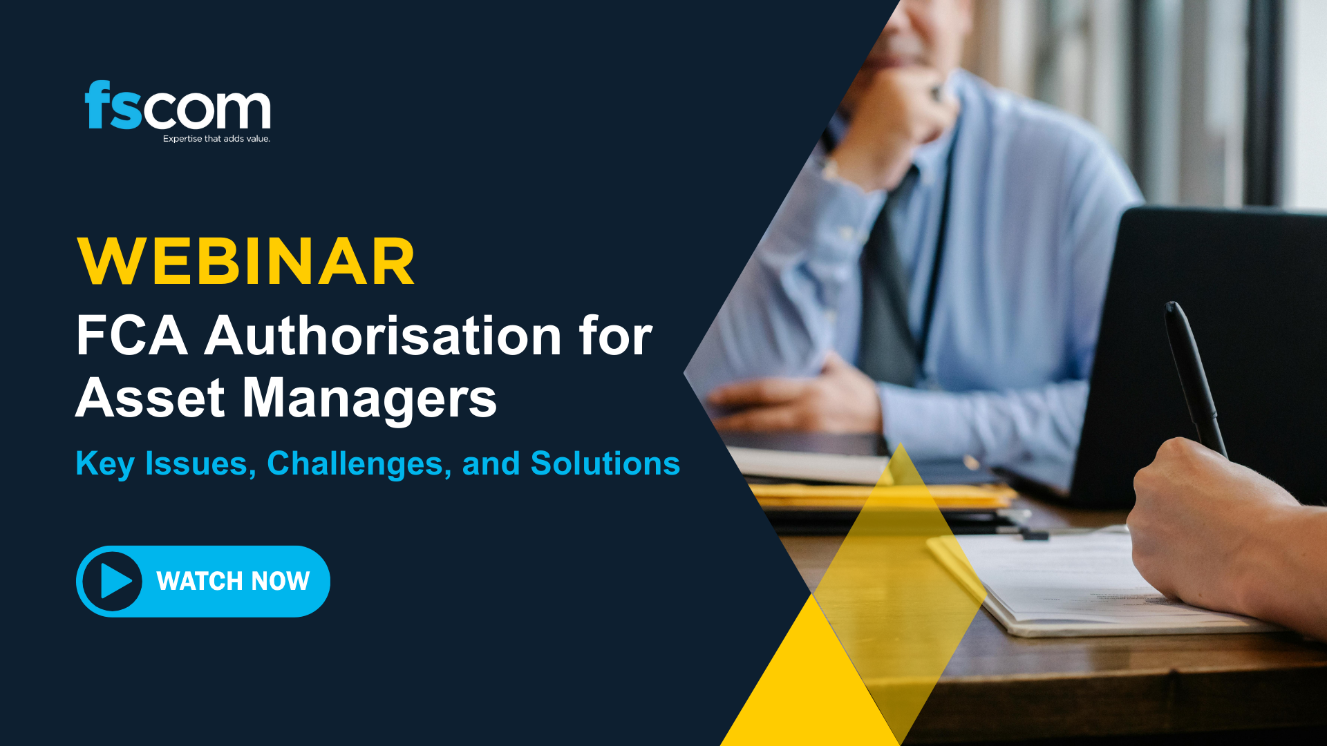 FCA Authorisation for Asset Managers Webinar